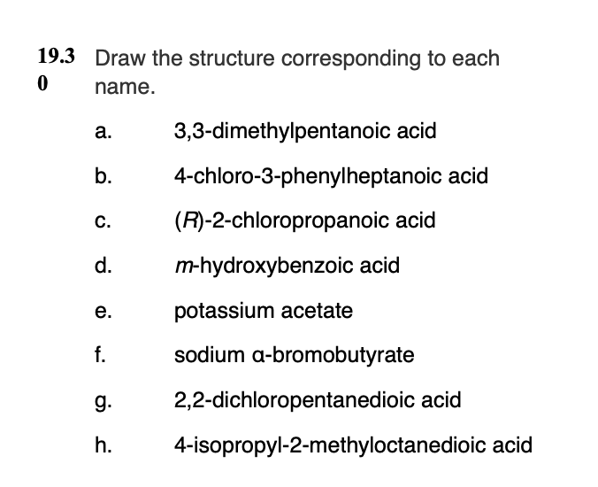 Solved Give the IUPAC name for each compound. a. b. c. d. e. | Chegg.com