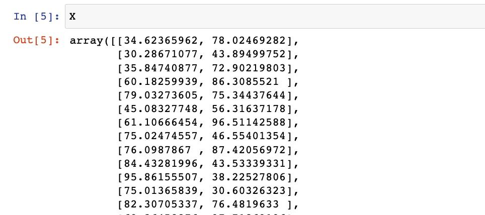 Solved Python how do I use iloc to get an 2xn array: So I | Chegg.com