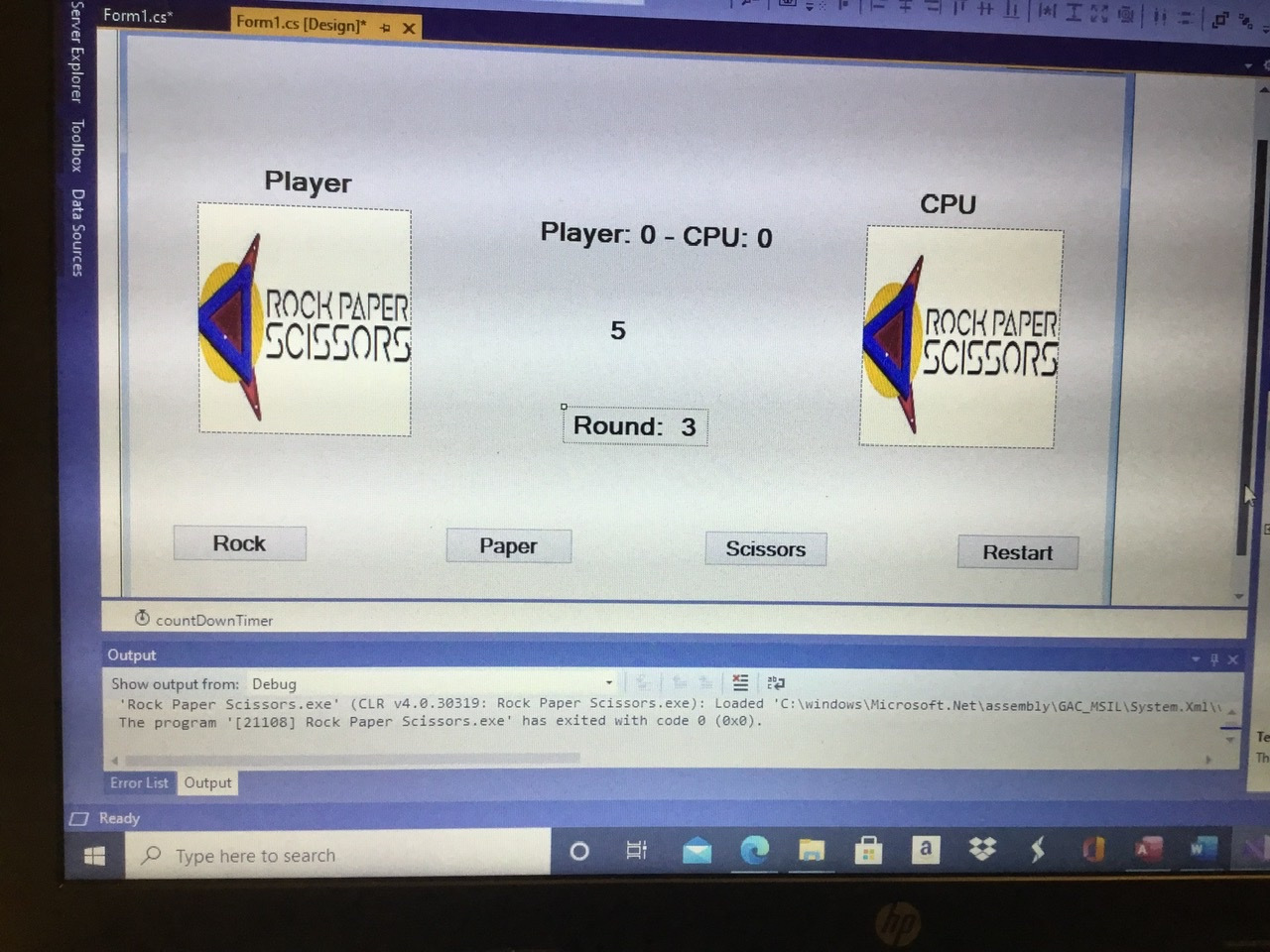 Solved Form1 Cs Form1 Cs Design X Ix Server Explorer