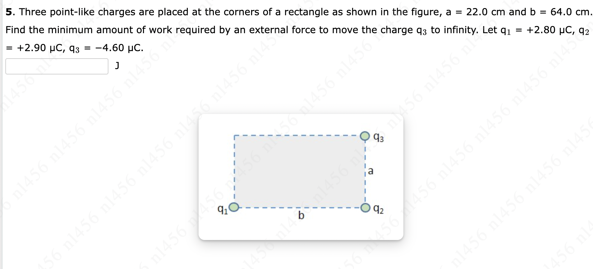 Solved Three point-like charges are placed at the corners of | Chegg.com