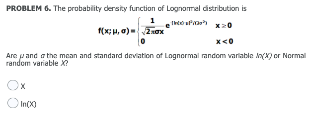 Solved PROBLEM 6. The probability density function of | Chegg.com