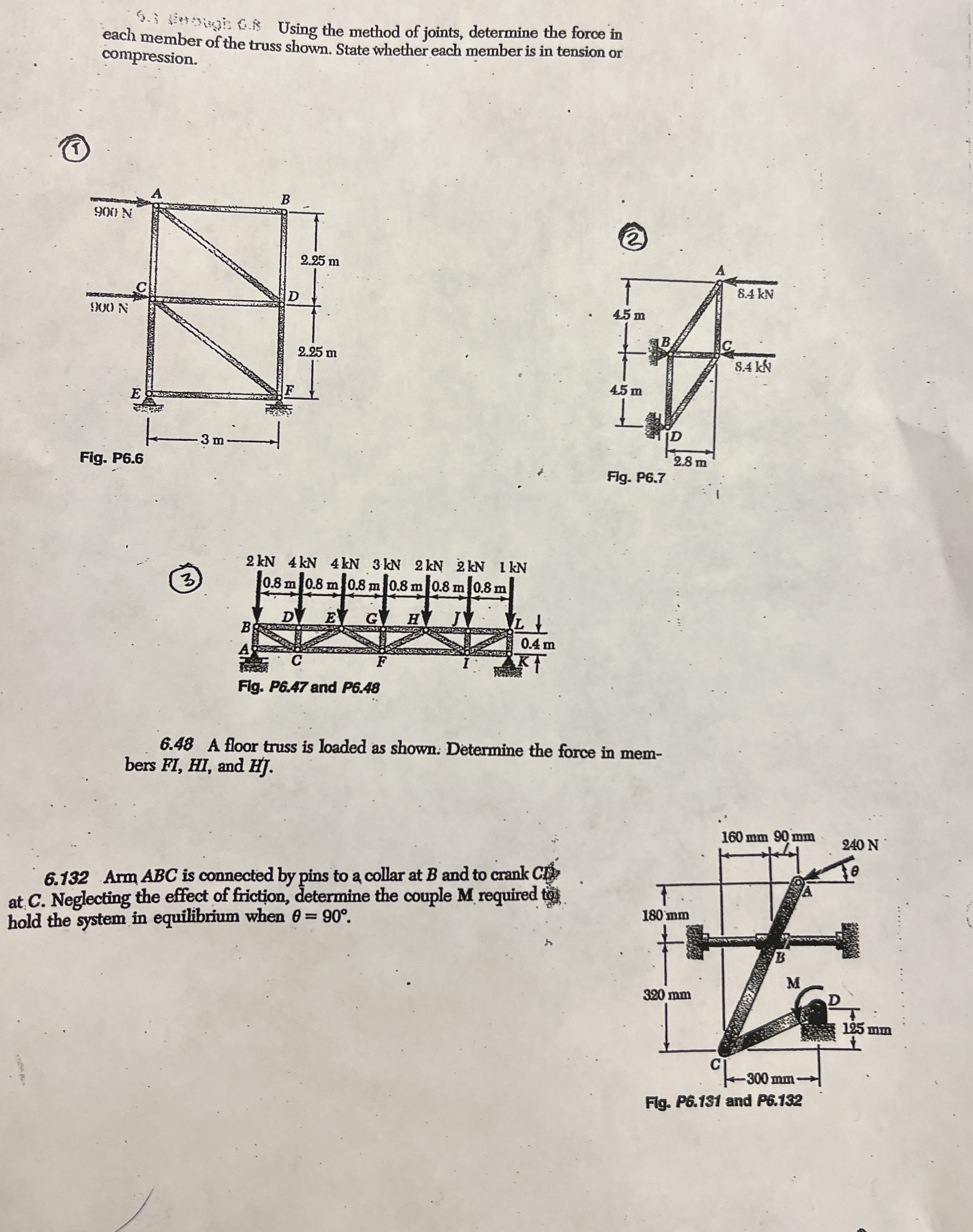 Fig.P6.7 | Chegg.com