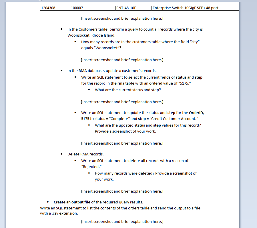 Solved OverviewIt’s now time to populate the | Chegg.com