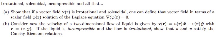 Solved A7.2) This is graduate level math methods in physics, | Chegg.com