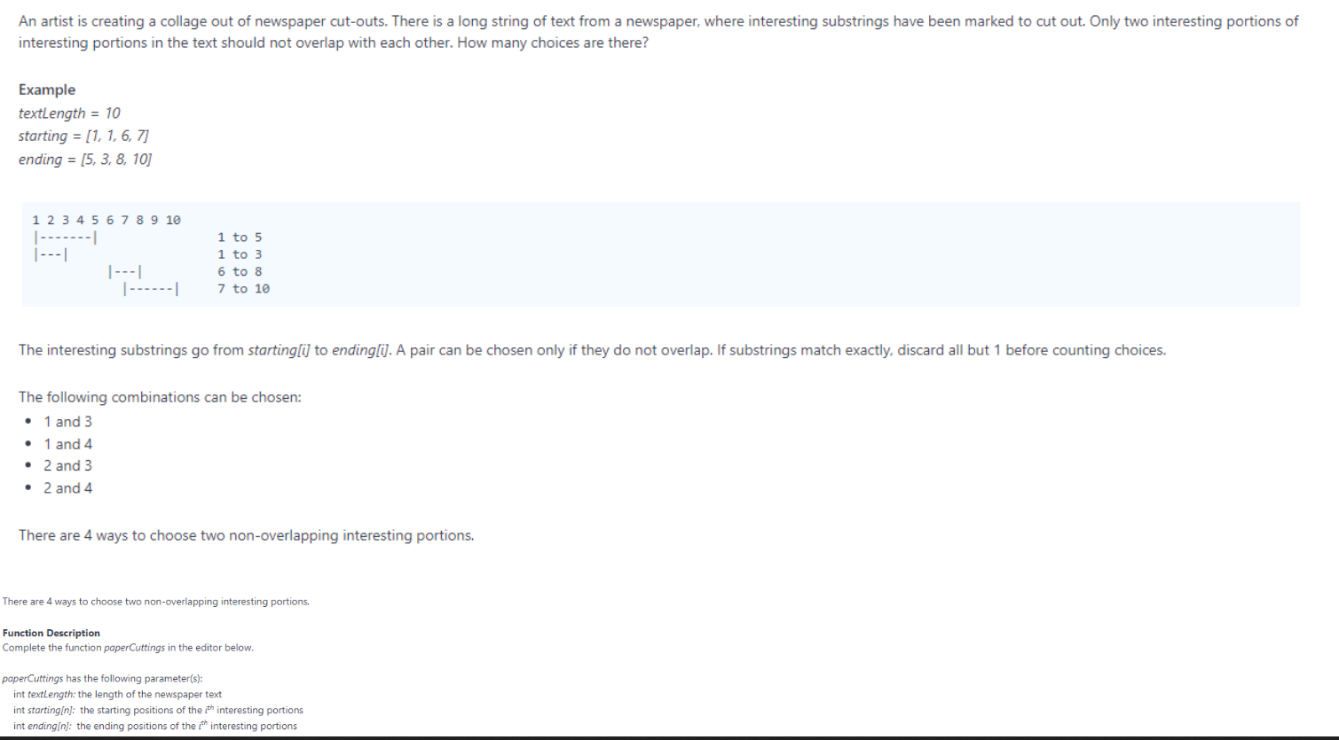 Solved interesting portions in the text should not overlap | Chegg.com