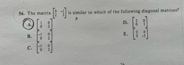 Solved The circled is the correct answer. Please show all | Chegg.com
