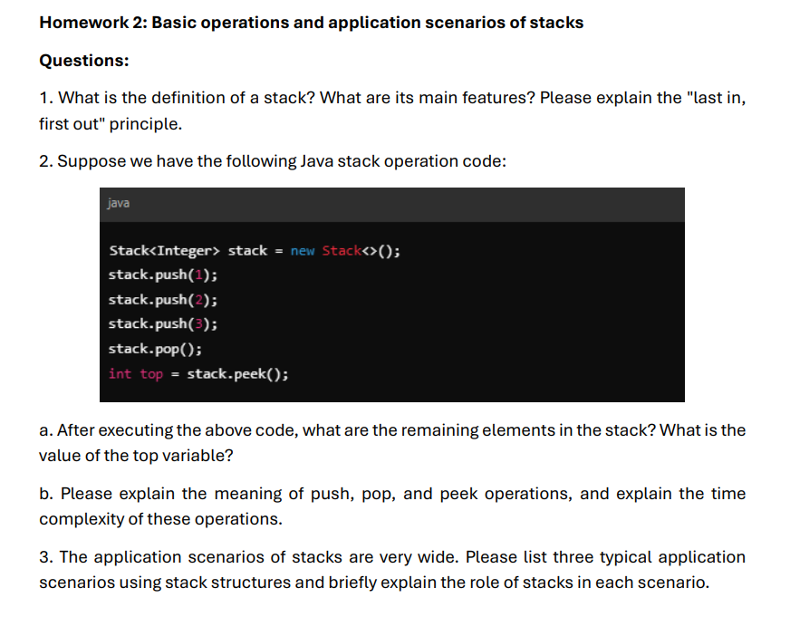 Solved Homework 2: Basic operations and application | Chegg.com