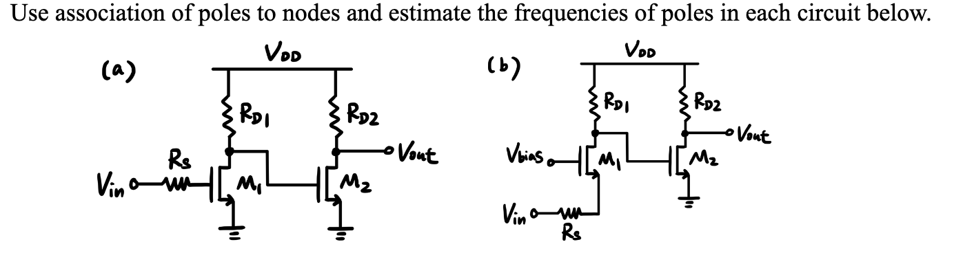 Solved Use association of poles to nodes and estimate the | Chegg.com