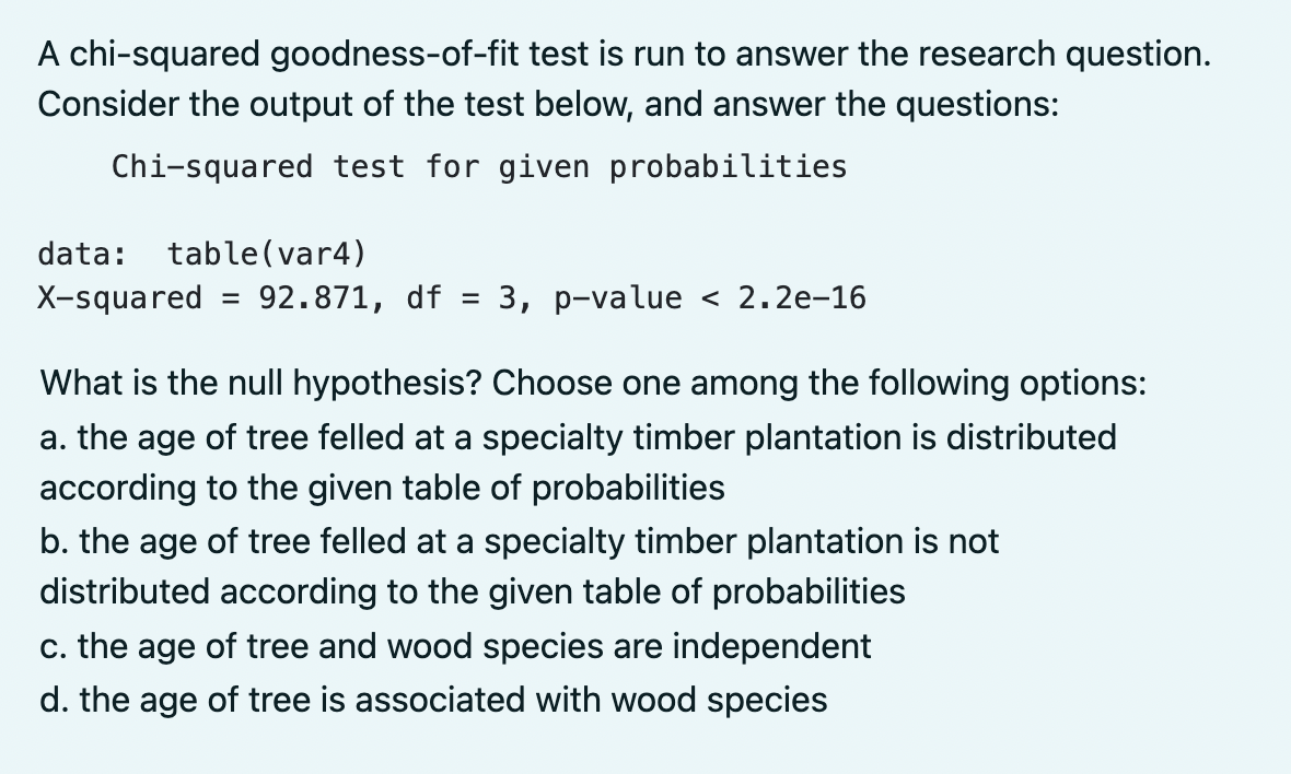 [Solved]: How do I figure out the p-value from this? A chi-
