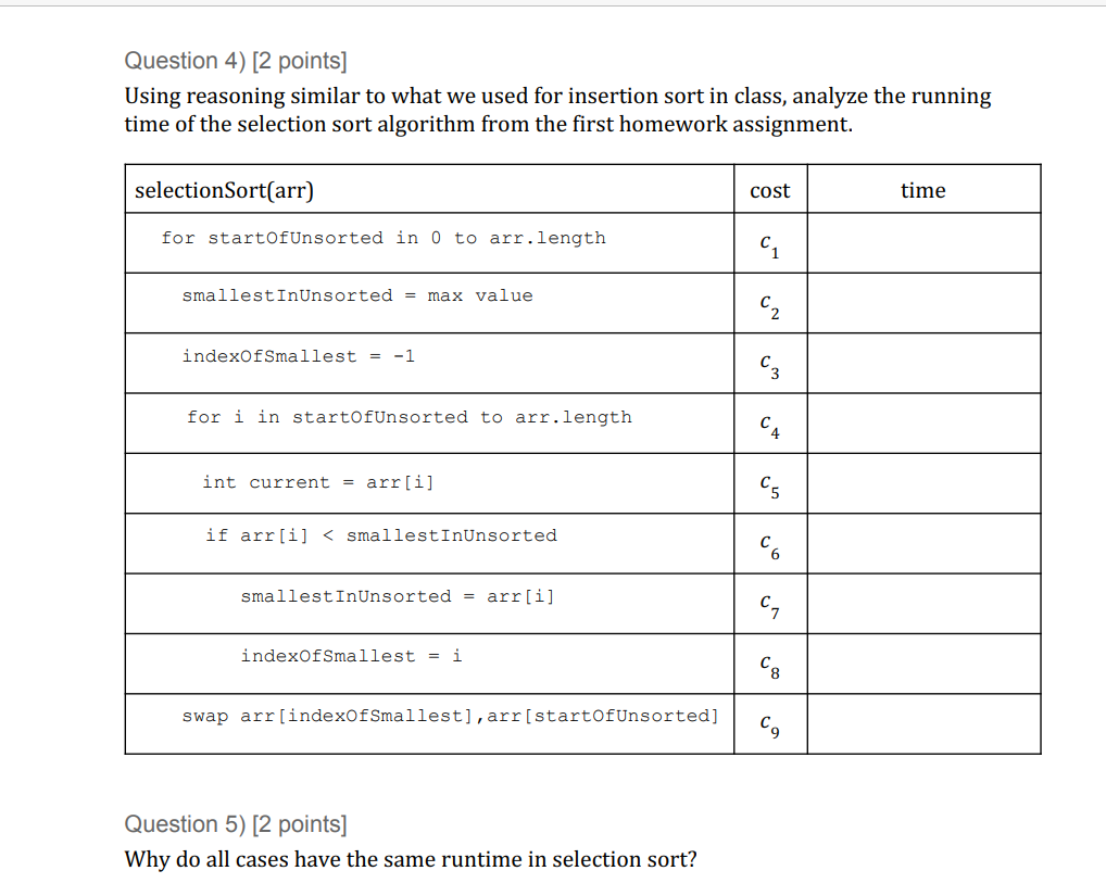 Solved Question 4) [2 points] Using reasoning similar to | Chegg.com