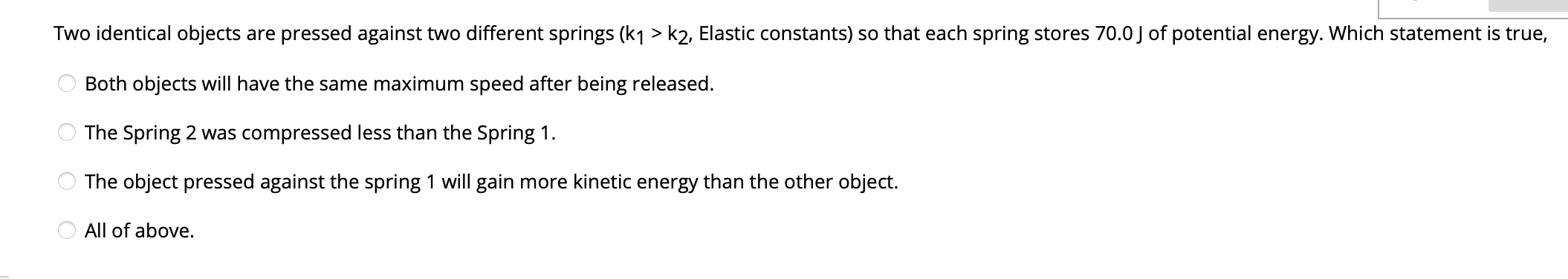 Solved Two identical objects are pressed against two | Chegg.com