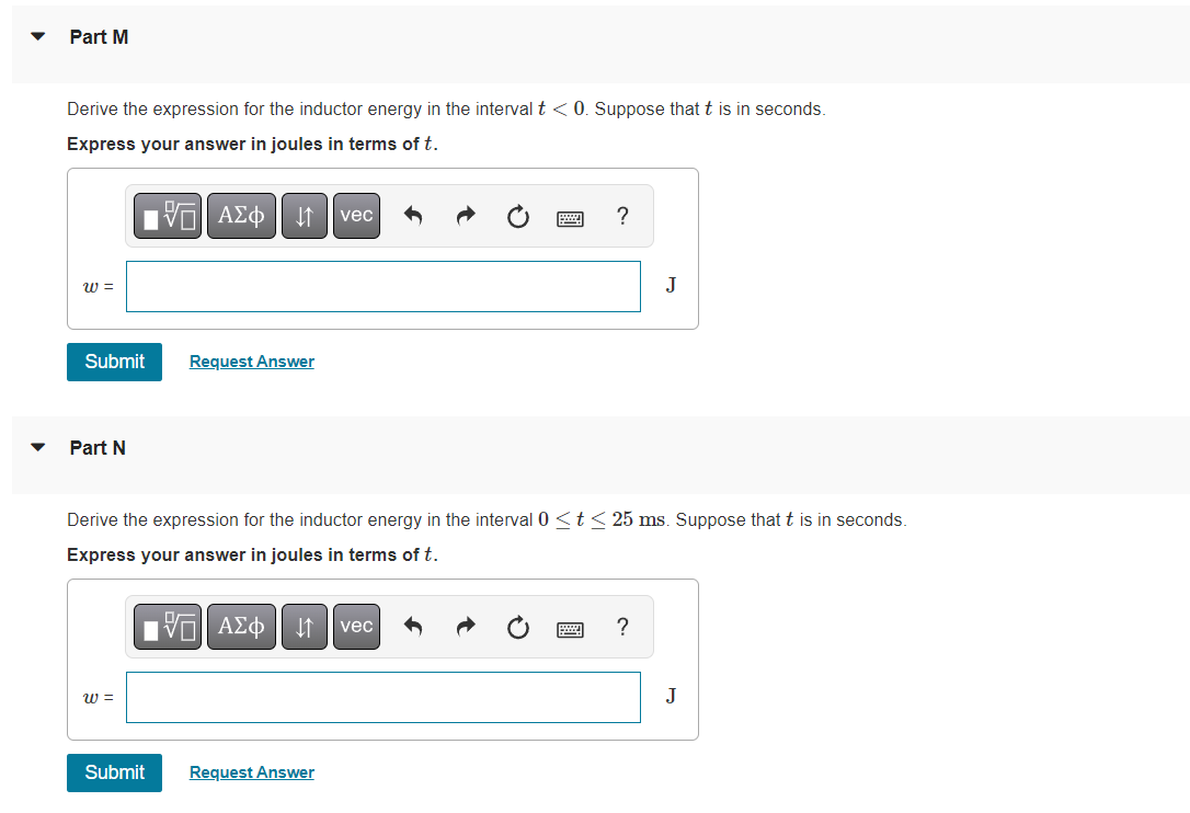 Solved The triangular current pulse shown in (Figure 1) is | Chegg.com