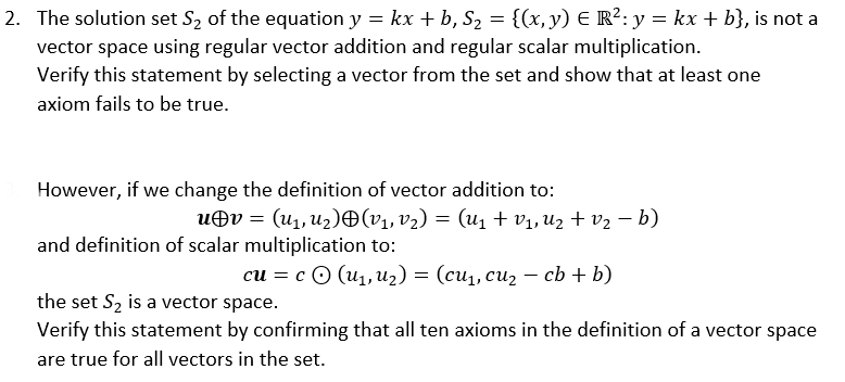 Solved The Solution Set S2 Of The Equation