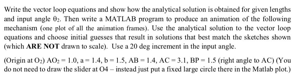 Write the vector loop equations and show how the | Chegg.com