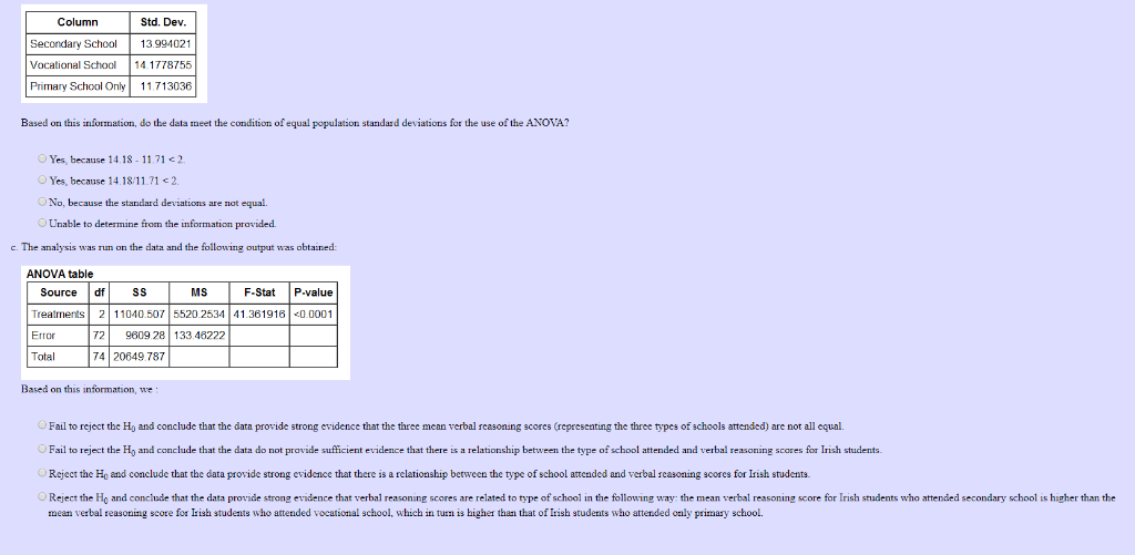 Solved To determine whether there is a relationship between | Chegg.com