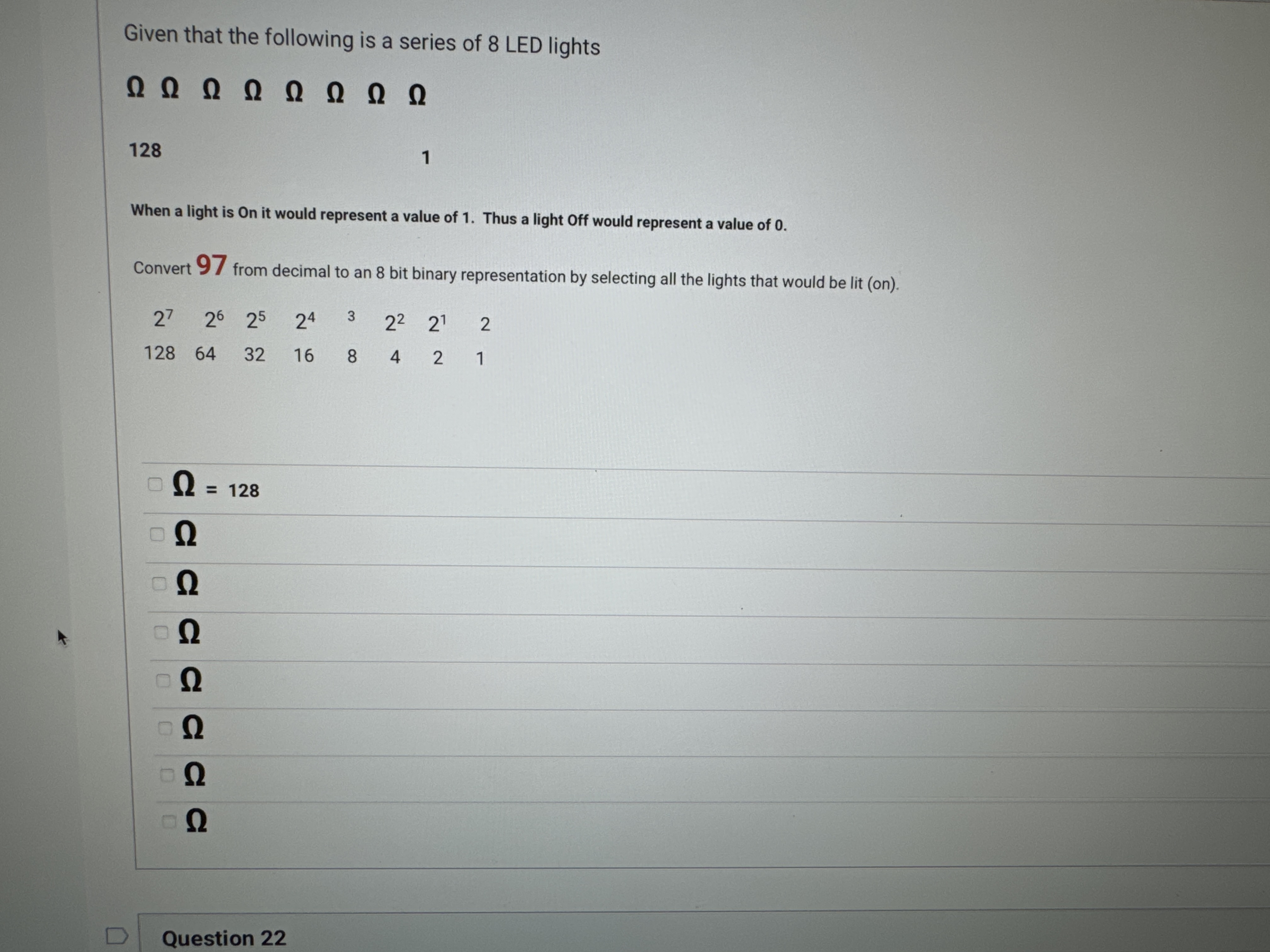 Solved Given that the following is a series of 8 ﻿LED | Chegg.com