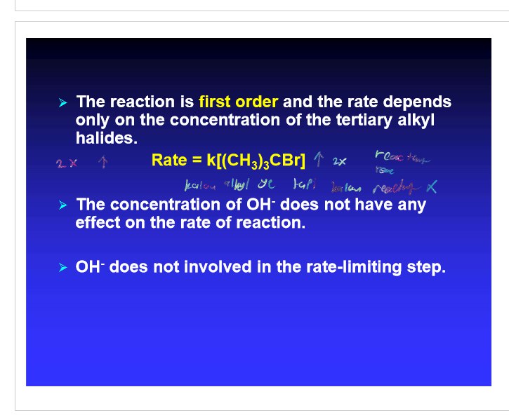 SN1 (Substitution, Nucleophilic, unimolecular) | Chegg.com