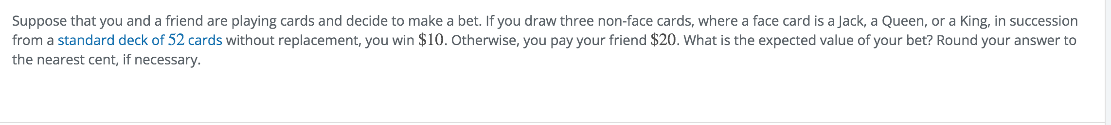 Solved Suppose that you and a friend are playing cards and | Chegg.com