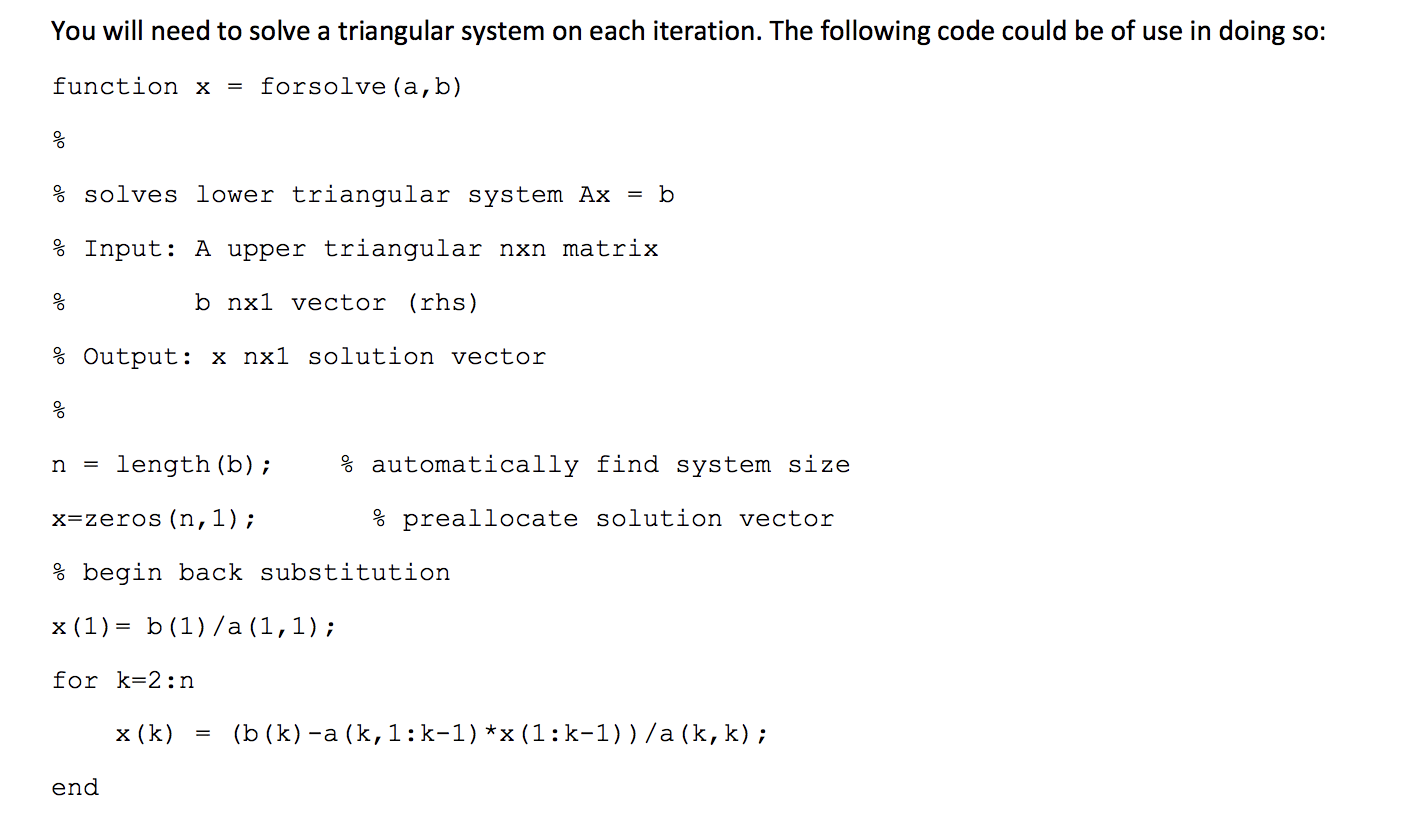 This Is For A Numerical Analysis Course Please Make 6675