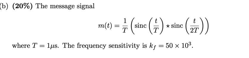 Solved Use Carson’s rule to evaluate the FM | Chegg.com