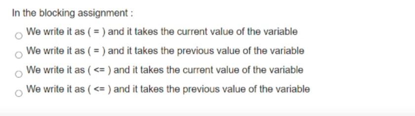 Solved In The Blocking Assignment We Write It As And