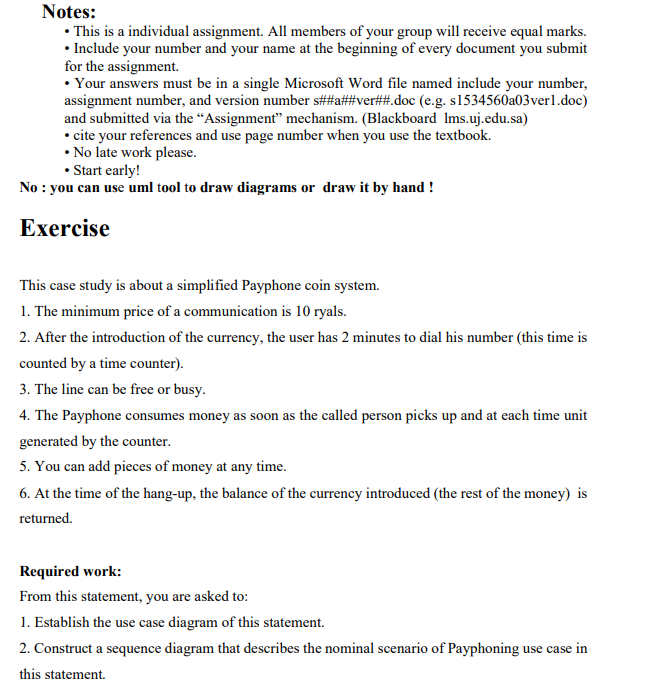 Solved Notes: • This is a individual assignment. All members | Chegg.com