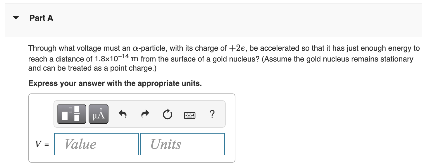 Solved A gold nucleus has a radius of 7.3 × 10-15 m and a | Chegg.com