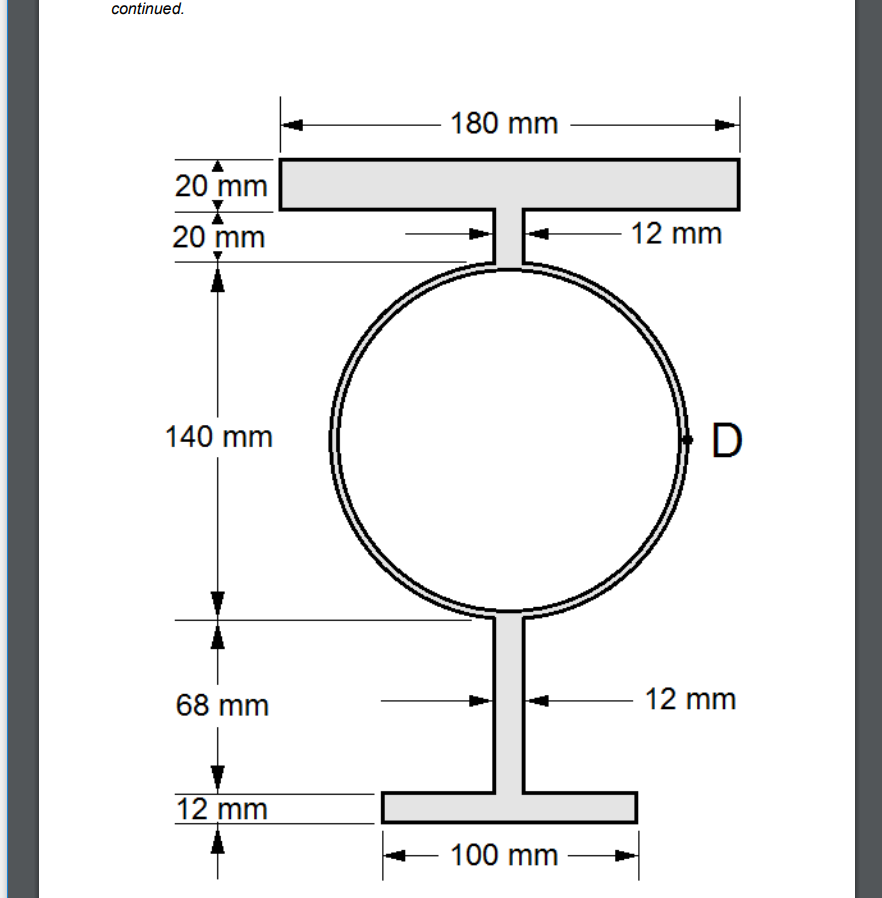 EML3011C, HW02 Due: 9/6/19 A 12-meter long beam-tank | Chegg.com