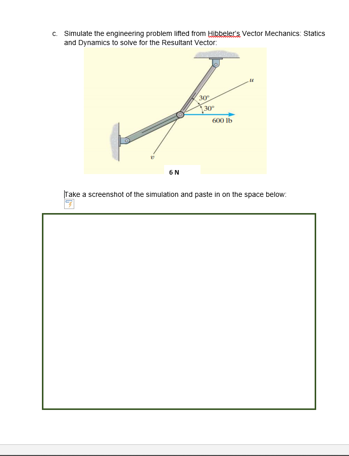 Solved C. Simulate the engineering problem lifted from | Chegg.com