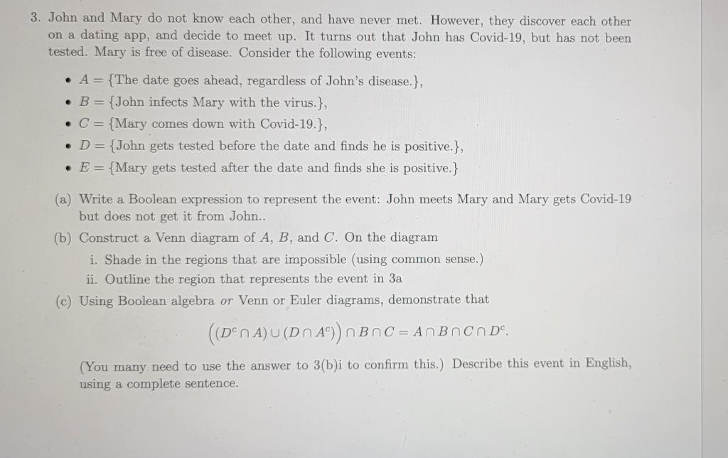Solved This assignment tests your understanging of the | Chegg.com