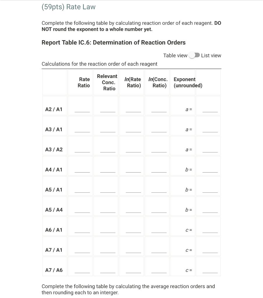 Solved Refer to the volumes in Table IC. 1 when preparing | Chegg.com