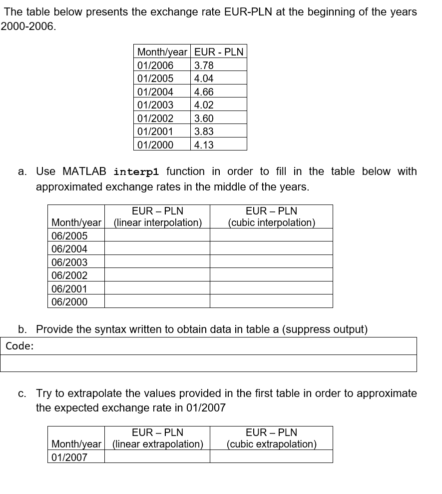 Solved REQUIRED MATLAB SOFTWARE Hello, I need help with this | Chegg.com