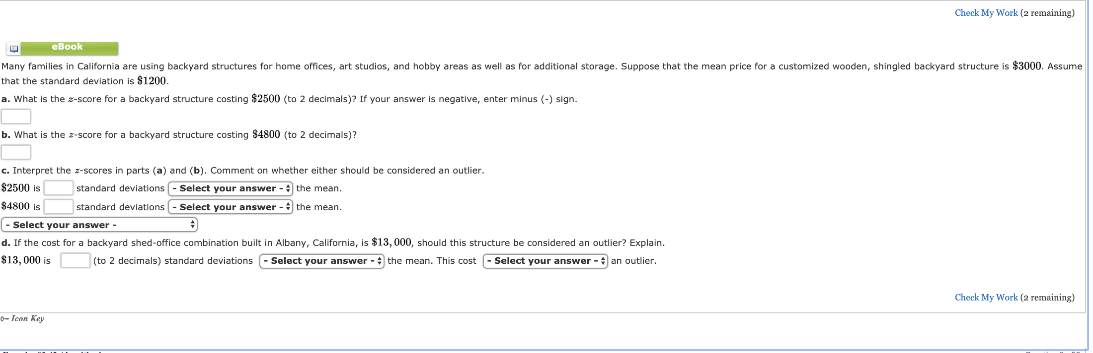 Solved Check My Work (2 remaining) eBook Many families in | Chegg.com