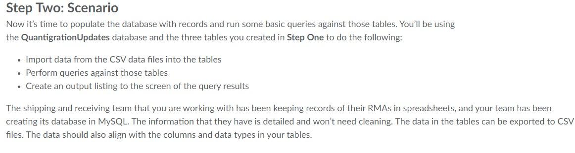 Solved NEEDING HELP WITH PROJECT IN SQL. Due to the Length, | Chegg.com