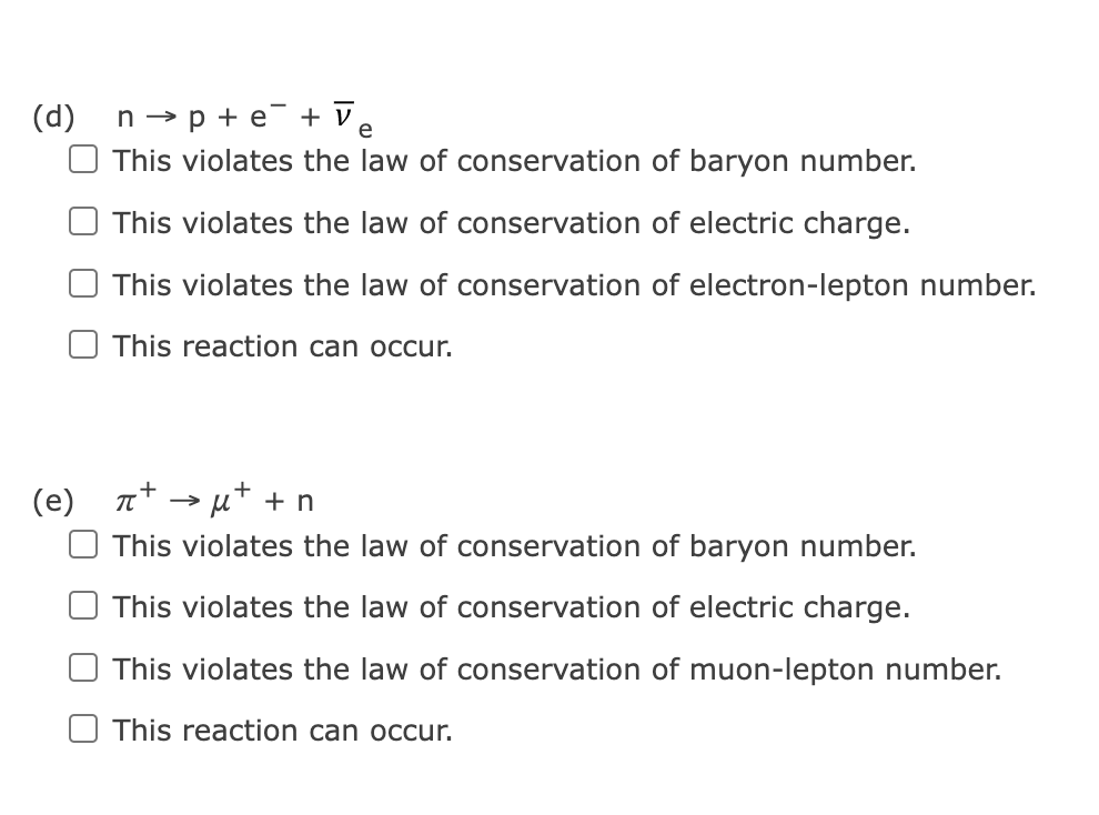 Solved Determine which of the following reactions below can | Chegg.com