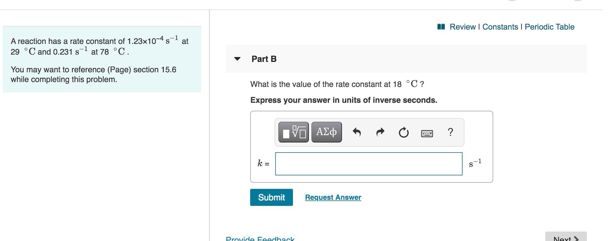 Solved II Review | Constants 1 Periodic Table -1 at A | Chegg.com