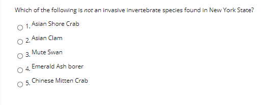 Solved Which of the following is not an invasive | Chegg.com