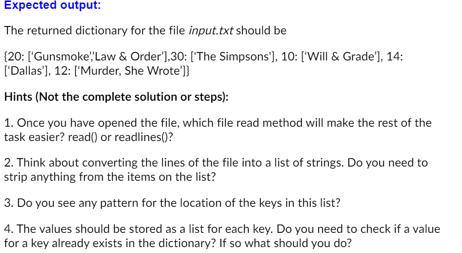 Solved Write a function QUIZ6 that takes the name of an | Chegg.com