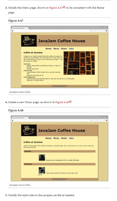 www WEBSITE CASE STUDY Using Graphics & Visual | Chegg.com