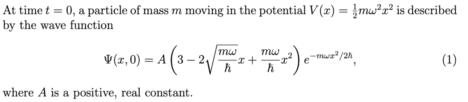 Solved At time t=0, a particle of mass m moving in the | Chegg.com
