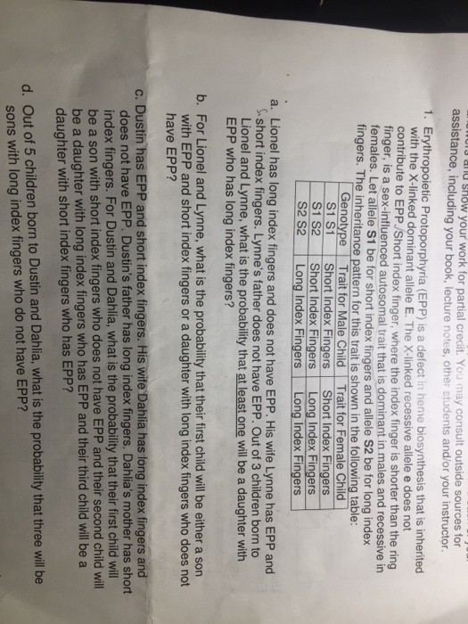 Erythropoietin Protoporphyria (EPP) is a defect in | Chegg.com