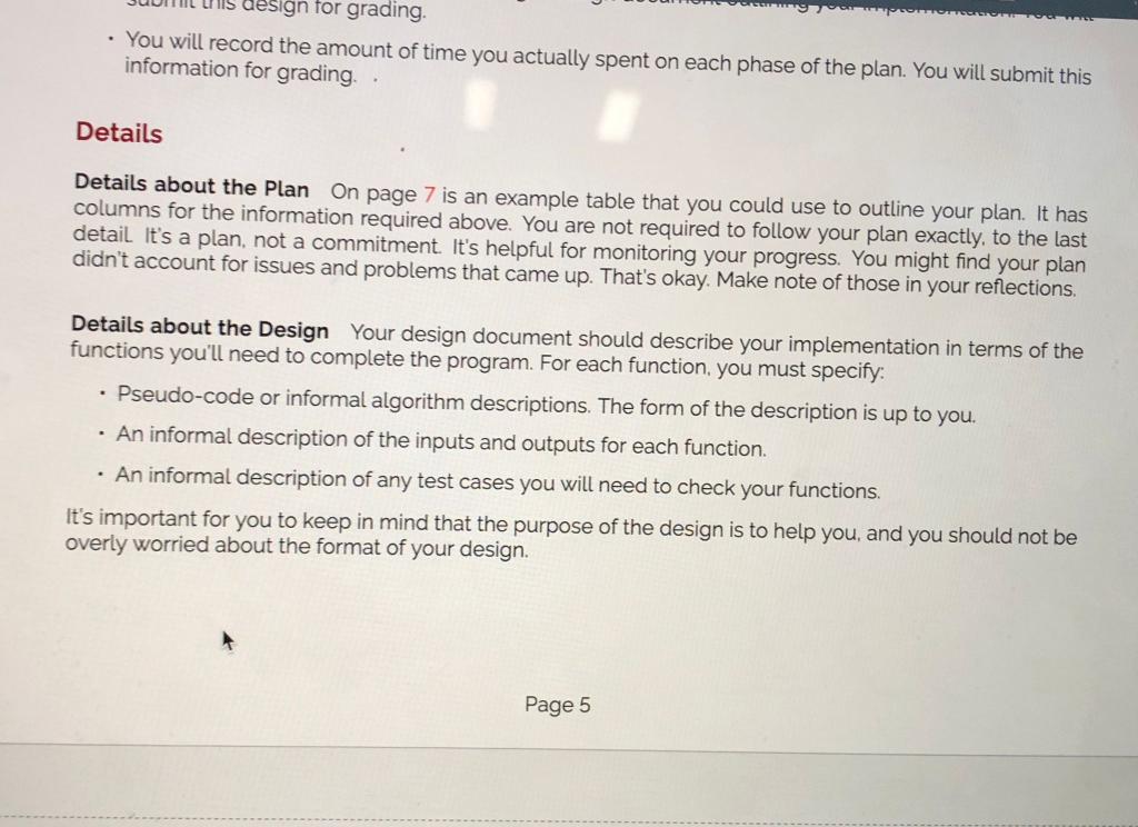 Solved Question 2 (25 points): Purpose: To practice design | Chegg.com