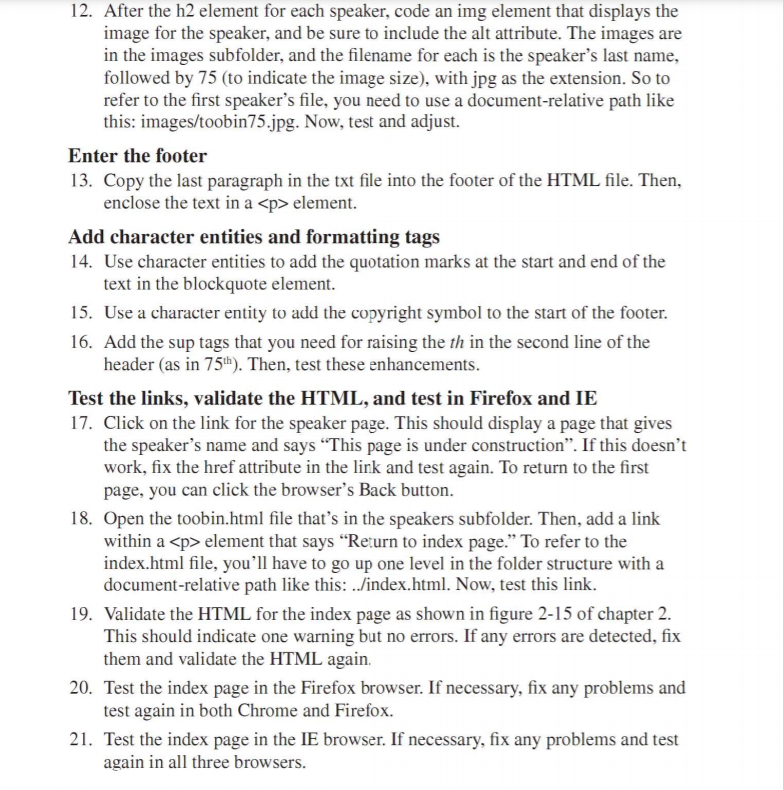 Solved use HTML | Chegg.com