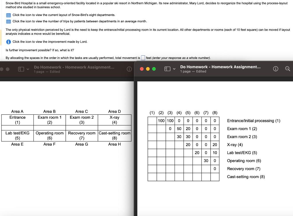 method she studied in business school. Click the icon | Chegg.com