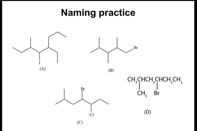 Solved Naming practice (B) (C) | Chegg.com
