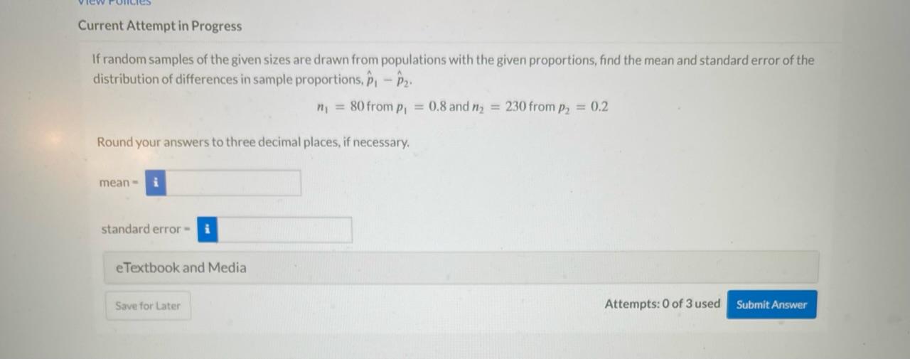 Solved Consider random samples of size 100 drawn from | Chegg.com