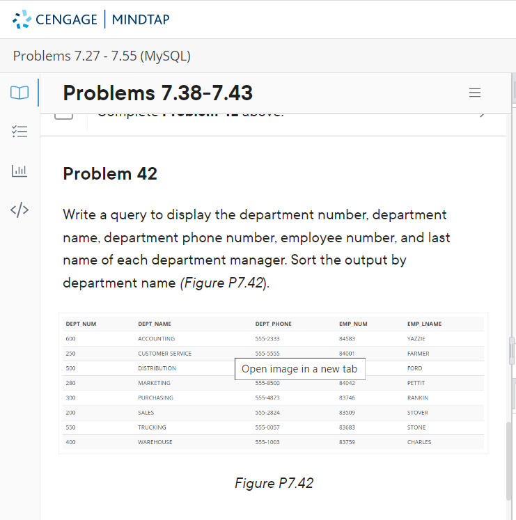 Solved Write a query to display the department number, | Chegg.com