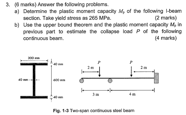 Solved 3. (6 ﻿marks) ﻿Answer the following problems.a) | Chegg.com