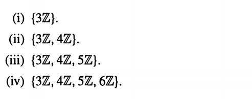 Solved Suppose Ω=Z, the natural numbers. Define for integer | Chegg.com