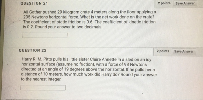 Solved QUESTION 21 2 points Save Answer Ali Gather pushed 29 | Chegg.com
